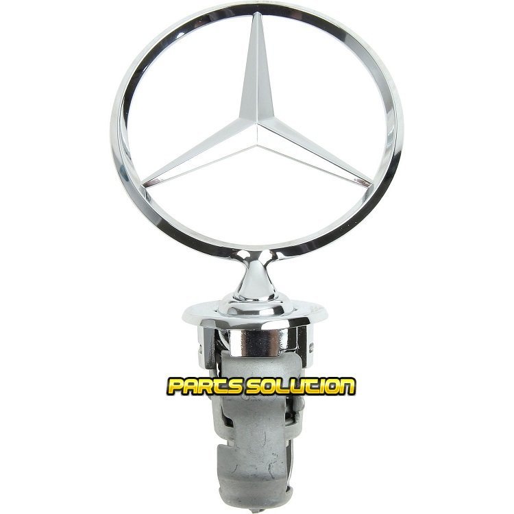 正規純正品 Mercedes Benz フロントフードマスコット スターマスコット ボンネットマスコット 1248800086 W123 ...