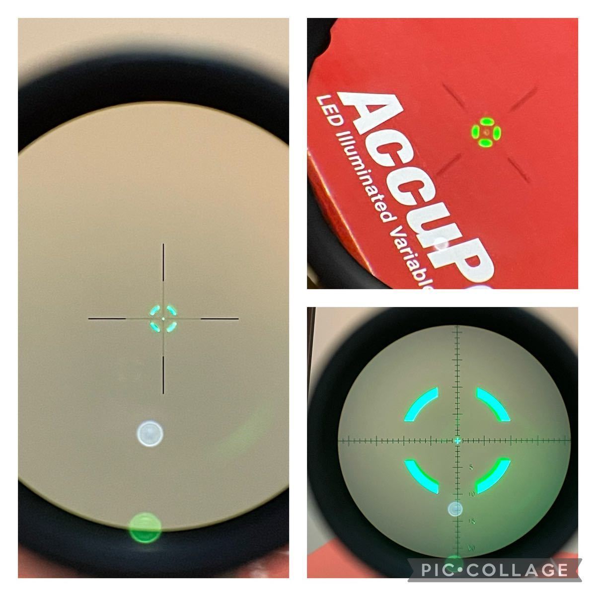 実物 trijicon AccuPower 1-8×28 unity FAST マウント SIG t6 Night force ...