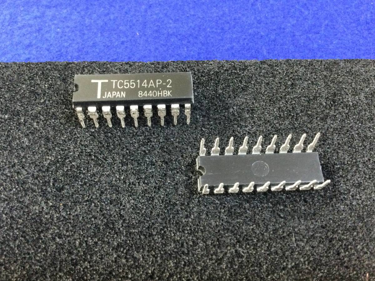 TC5514AP-2 即納 東芝 1024 x 4-Bit CMOS スタティック RAM 1-31-22P/286475 Toshiba ...