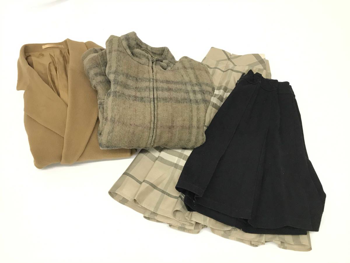 1円 バーバリー レディース アウター コート スカート 等 セット 計4点セット HC898(プリーツスカート（ミニ）)｜売買された ...
