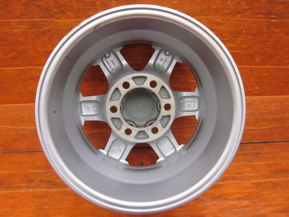 Y USトヨタ TRD スポークホイール PT904-35070 シルバー 16インチ 7.5J +15 PCD139.7 6H 品 2本 ...