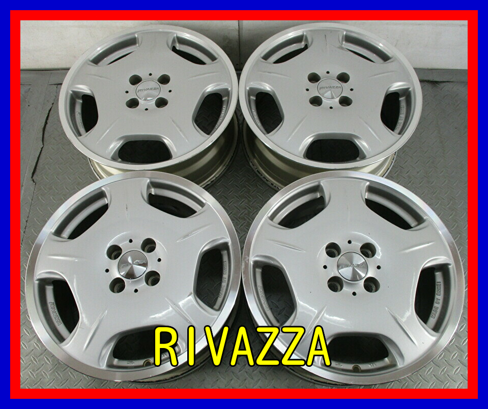 ホイール RIVAZZA ENKEI 16インチ 6.5J +50 4H 100 シルバー タント シャトル カスタム インチアップ 激安 ...