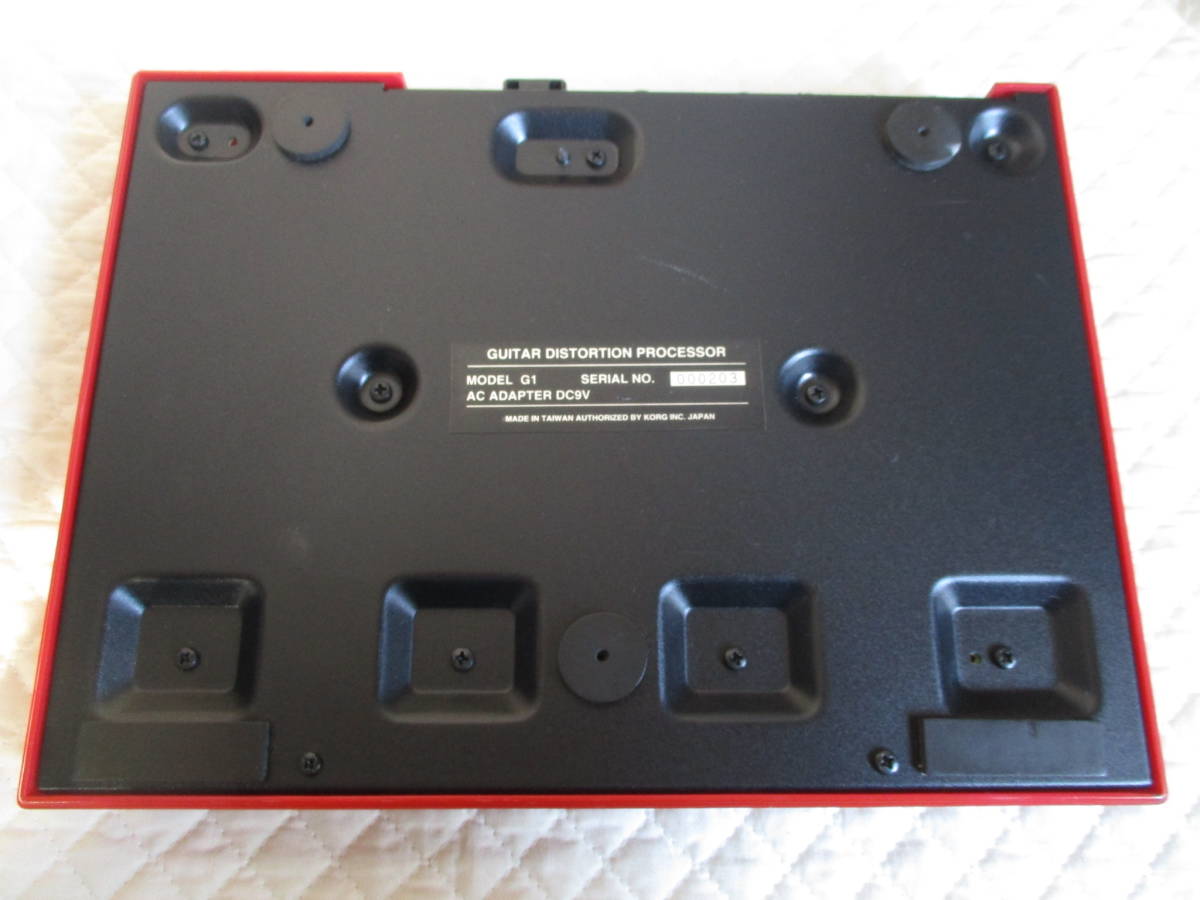 KORG TONEWORKS G1 Guitar Distortion Processor(ディストーション)｜売買されたオークション情報 ...