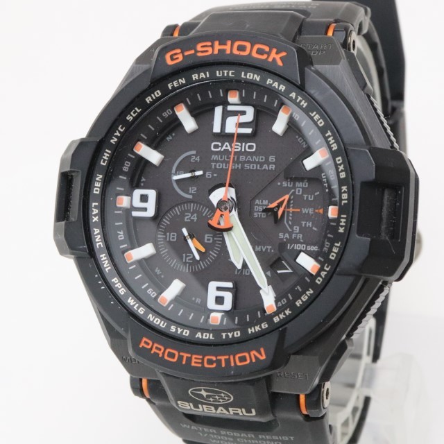 C522 カシオ×スバル G-SHOCK GW-4000 電波ソーラー 腕時計 SKY COCKPIT グラビティーマスター タフソーラー アナログ(TOUGH SOLAR)｜売買された ...