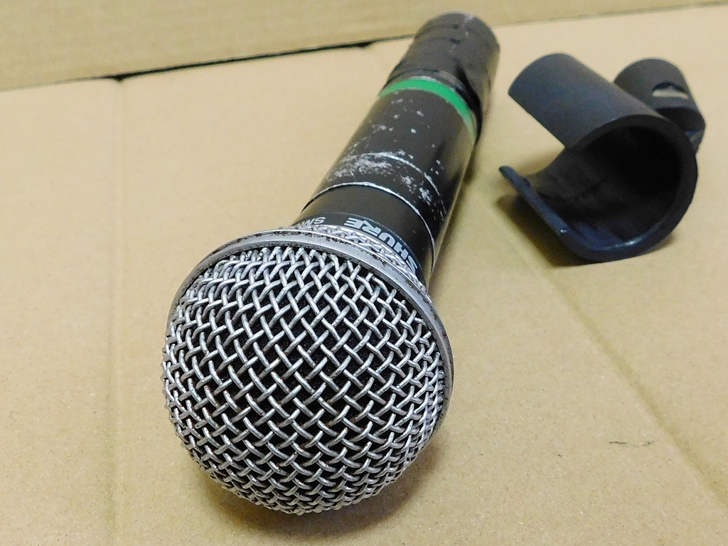 マクソン MAXON ワイヤレスマイク MTX8HM/SM58 B15緑固定ch シュアーヘッド(ダイナミックマイク)｜売買されたオークション ...