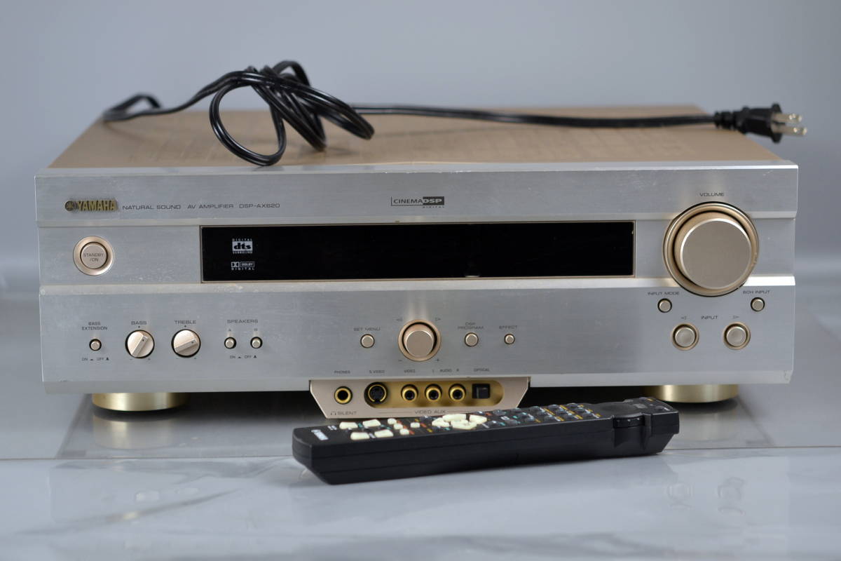 G YAMAHA ヤマハ DSP-AX620 AVサラウンドアンプ リモコン付き(ヤマハ)｜売買されたオークション情報、yahooの商品情報を ...