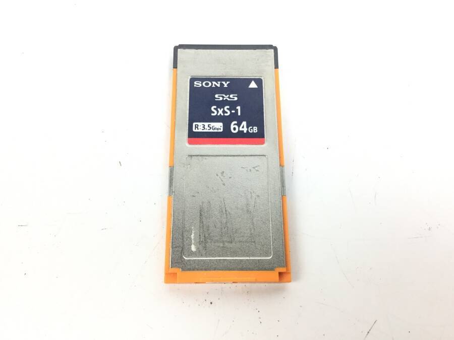 SONY SBS-64G1B ソニー 64GB SXSメモリーカード ケース付き 1週間保証 TB(プロ用、業務用)｜売買されたオークション ...