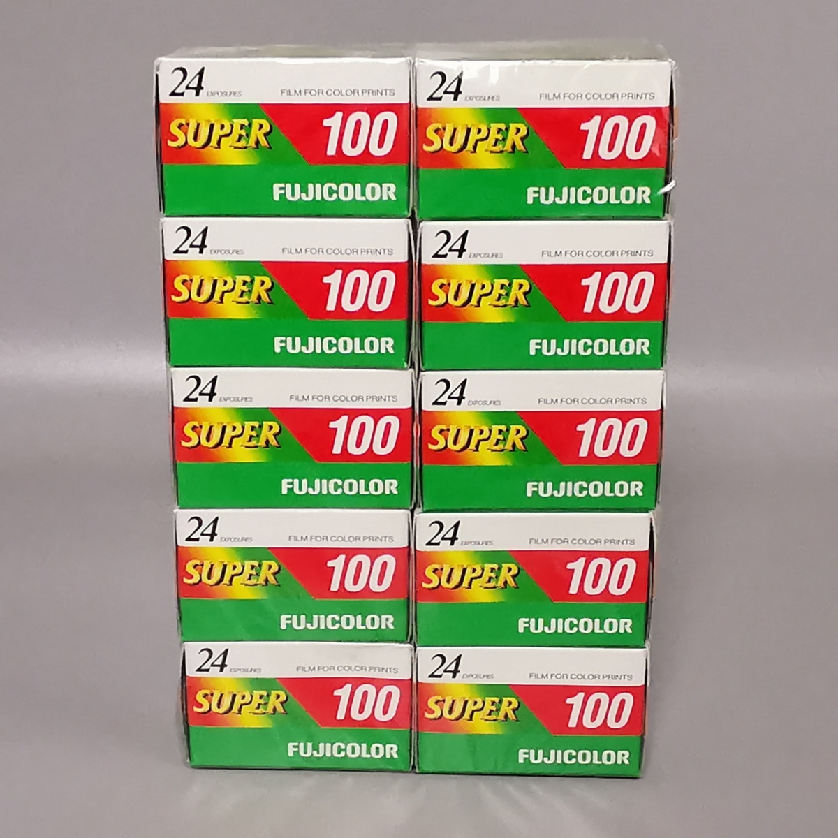 フジカラー カメラフィルム 富士フイルム FUJIFILM 24枚撮り super100 カラープリント用 デーライトタイプ 10本セット 期限切れ Z1557(フィルム)｜売買された ...