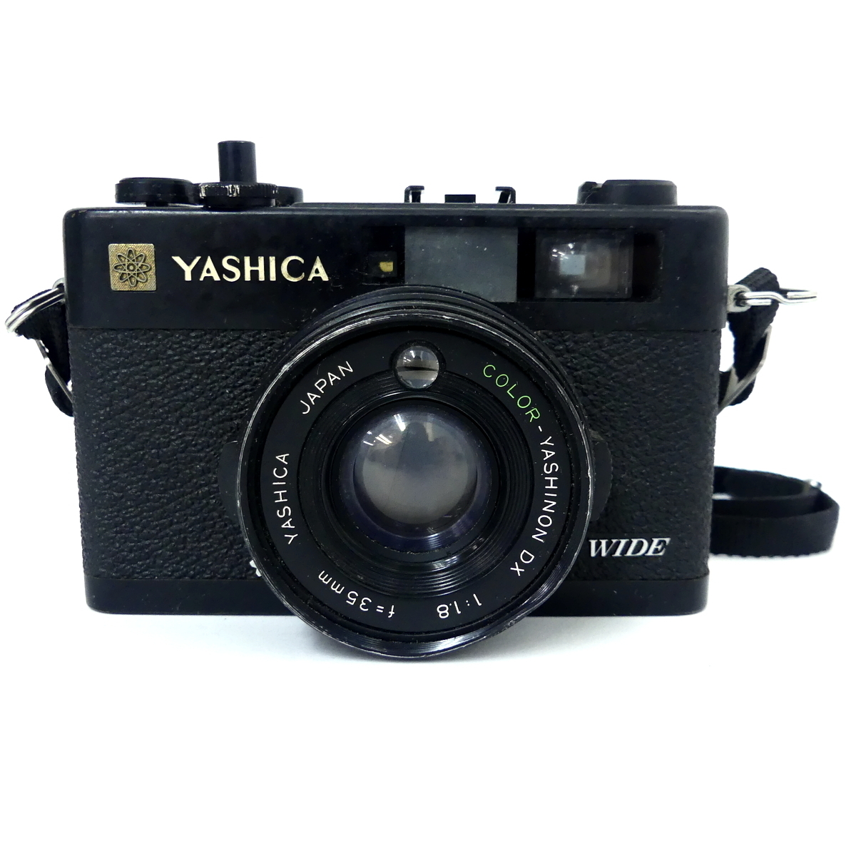 YASHICA ヤシカ ELECTRO 35 エレクトロ CCN ブラックボディ WIDE フィルムカメラ コンパクトカメラ シャッターOK ...