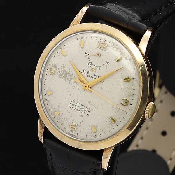 1円 稼働 正規品 セイコー AT/自動巻 14015 インジケーター 17JEWELS シルバー文字盤 メンズ腕時計 340A0205364(セイコー)｜売買されたオークション情報 ...