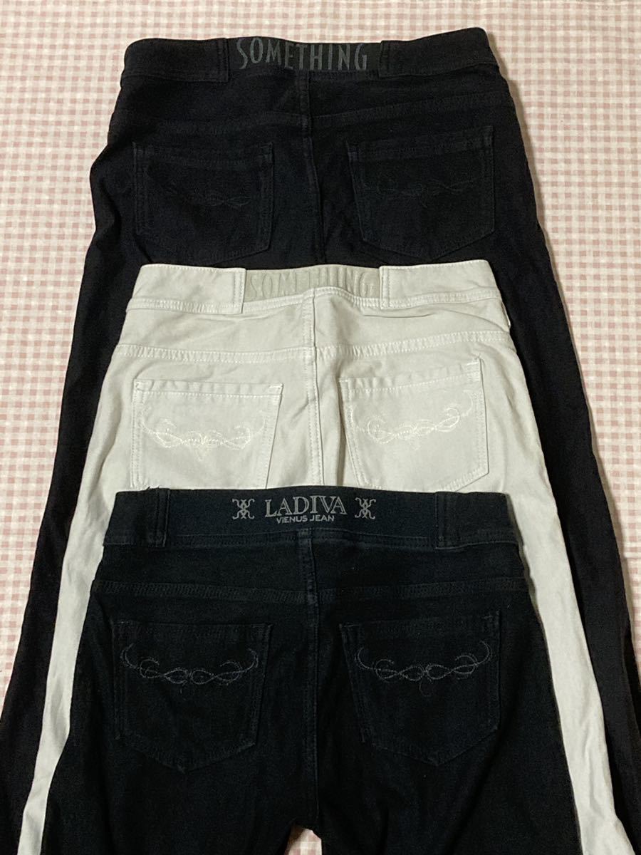 伸縮パンツ Mサイズ 5本まとめ売り EDWIN something 2本 LADIVA VienusJean 1本 SHOO-LA-RUE 2本 着用薄(その他)｜売買されたオークション情報 ...