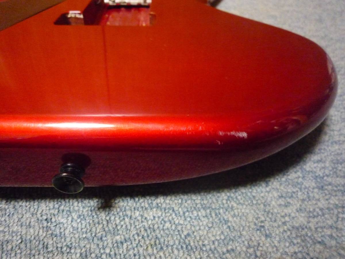 1980年代製 KRAMER JK-2000 BODY Metallic Red クレーマー ボディ メタリック レッド ESP Flicker Bridge用(ボディ)｜売買された ...