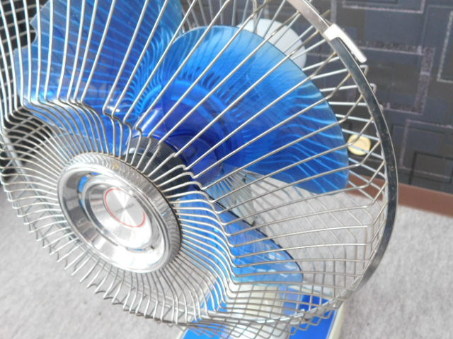 TOSHIBA 東芝 H-30RT 昭和 レトロ ヴィンテージ アンティーク 当時物 ブルー 動作確認OK A49(扇風機)｜売買されたオークション情報、yahooの商品情報をアーカイブ公開 ...