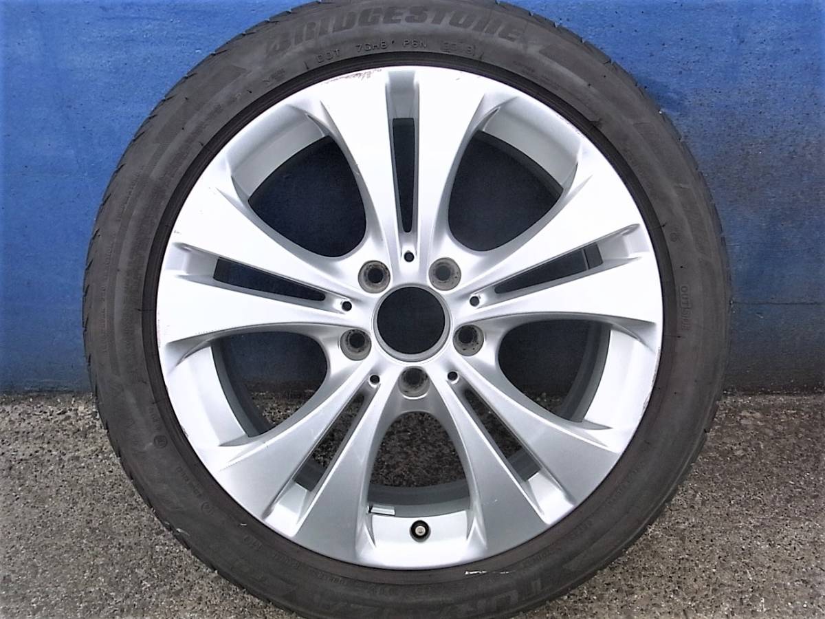 ベンツ Bクラス W246 純正 タイヤホイール 1本 225/45R17 7.5Jx17 H2 +52.5 A2464010800 a ...
