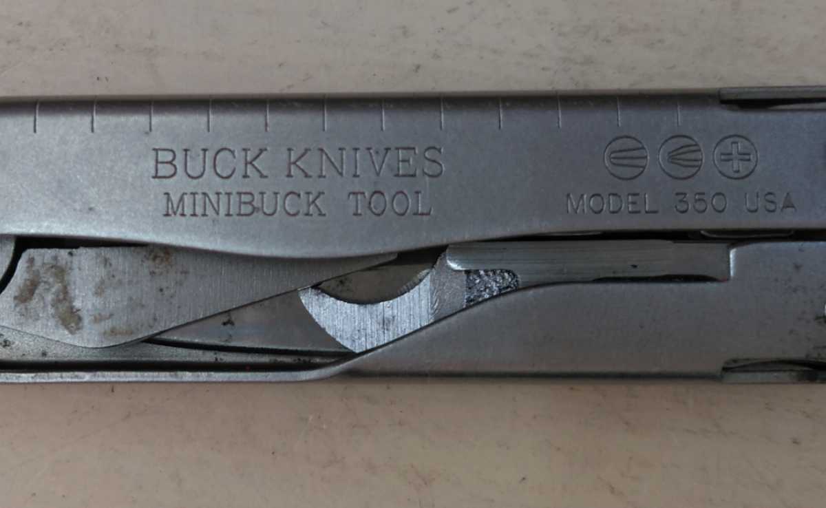 BUCK KNIVES バックナイフ MODEL 350 マルチツール ミニツール アウトドア キャンプ(キャンプ、アウトドア用品)｜売買され ...