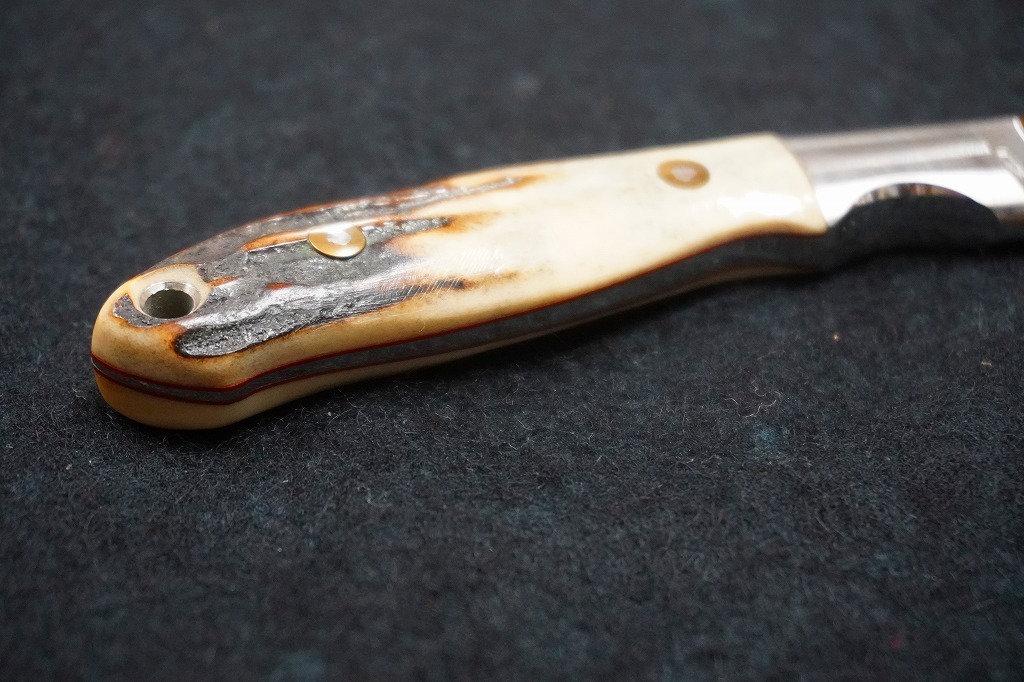 ナイフ モキ MOKI MK-1000A ATS34 スタッグハンドル(ハンティングナイフ、狩猟刀)｜売買されたオークション情報、yahooの商品情報をアーカイブ公開 - オークファン ...