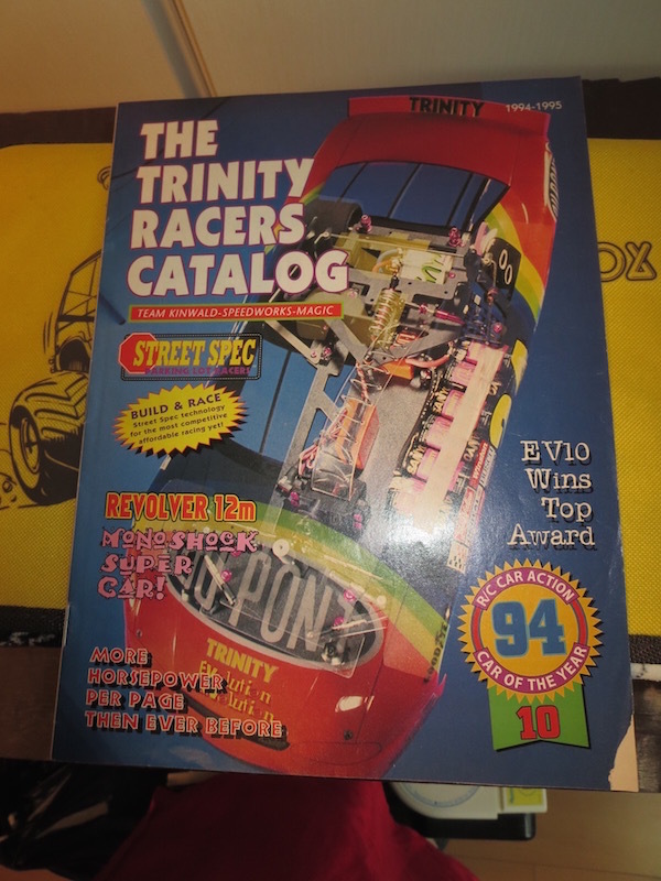 THE TRINITY RACERS CATALOG 1994-95年版 Evolution 10 Revolver 12 Parts ...