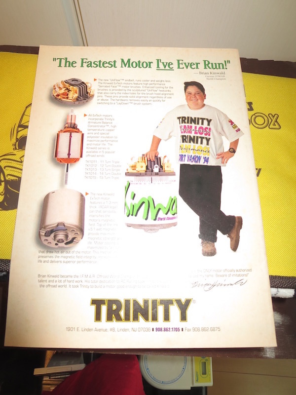 THE TRINITY RACERS CATALOG 1994-95年版 Evolution 10 Revolver 12 Parts ...