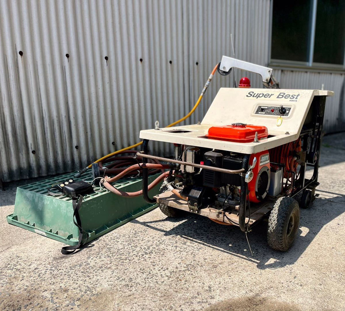 始動OK クボタ ラジコン動噴 スーパーベスト K-RN3-45S リモコン付 3チャンネル(噴霧器)｜売買されたオークション情報、yahooの商品情報をアーカイブ公開 - オークファン ...