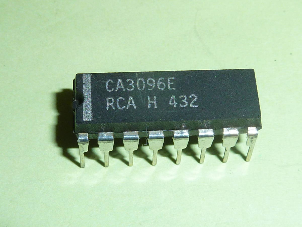 RCA CA3096E NPN-3/PNP-2 Transistor Arrays 2個(集積回路)｜売買されたオークション情報、yahooの ...