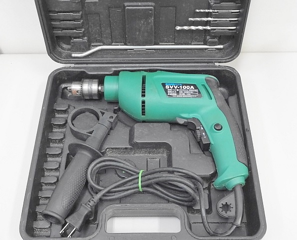 439 SHINKO/新興製作所 変速振動ドリル 100V SVV-100A(本体)｜売買されたオークション情報、yahooの商品情報をアーカイブ公開 - オークファン（aucfan.com）