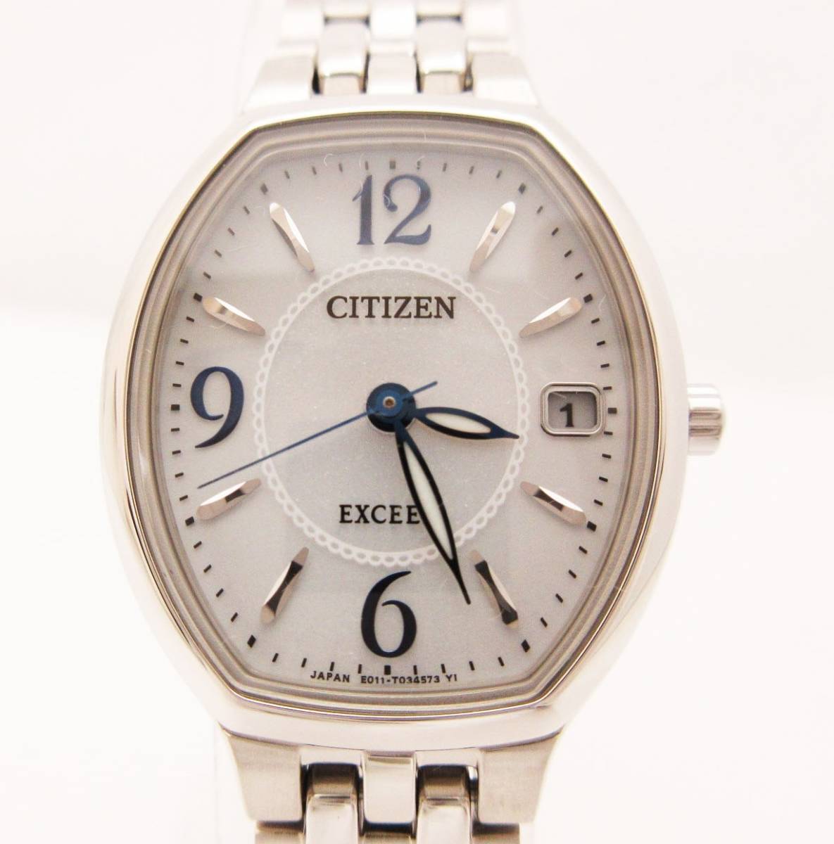 L05-001 ソーラー 腕時計 EW2430-57A/E011-T022774 シチズン エクシード エコドライブ レディース トノー型 ...