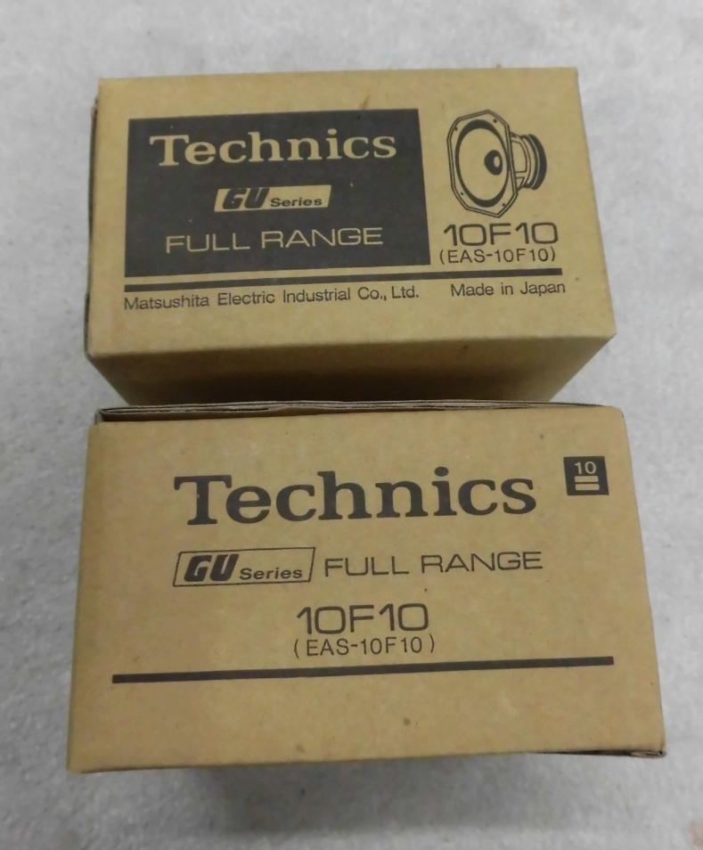 Technics テクニクス EAS-10F10 8Ω フルレンジスピーカー 1ペア 2個(テクニクス)｜売買されたオークション情報、yahooの商品情報をアーカイブ公開 - オークファン ...