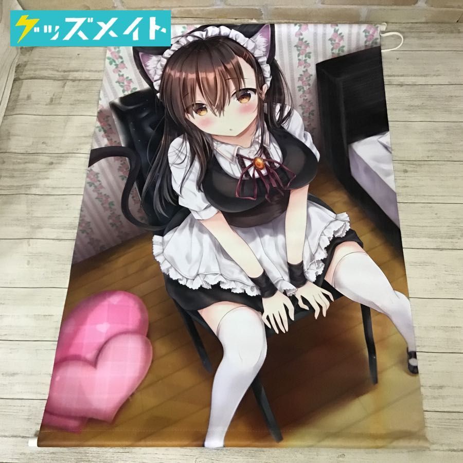 現状 C96 コミケ 猫宮 メイド猫耳 ティア Wスエード B2タペストリー(タペストリー)｜売買されたオークション情報、yahooの商品情報をアーカイブ公開 - オークファン（aucfan.com）