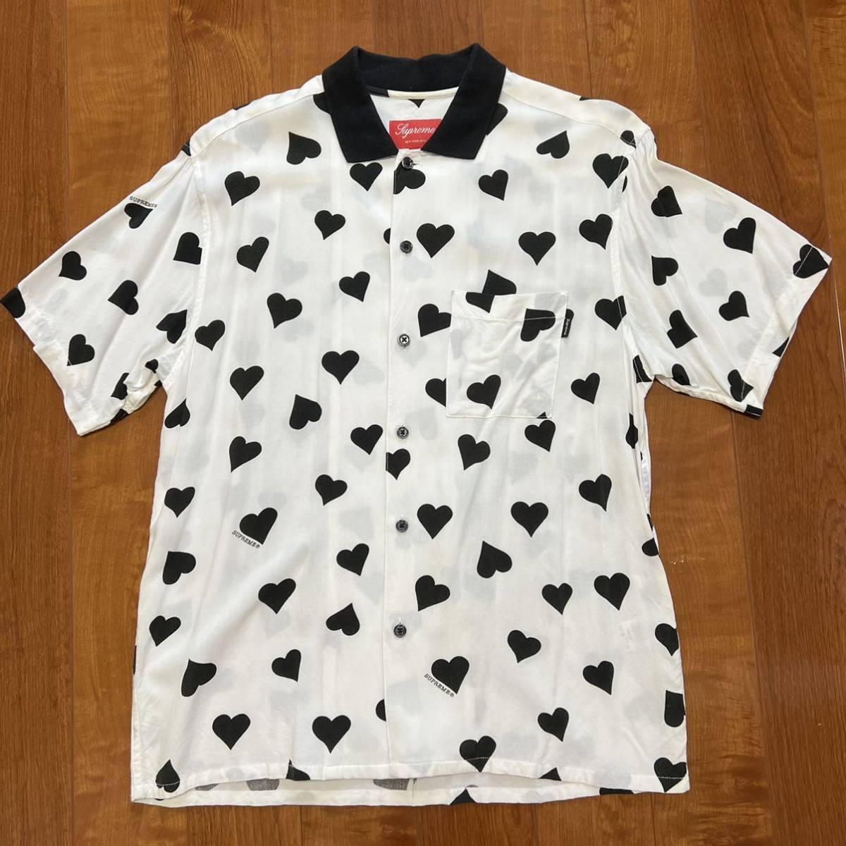 使用感あり Supreme Hearts Rayon Shirt Sサイズ シュプリーム(その他)｜売買されたオークション情報、yahooの ...