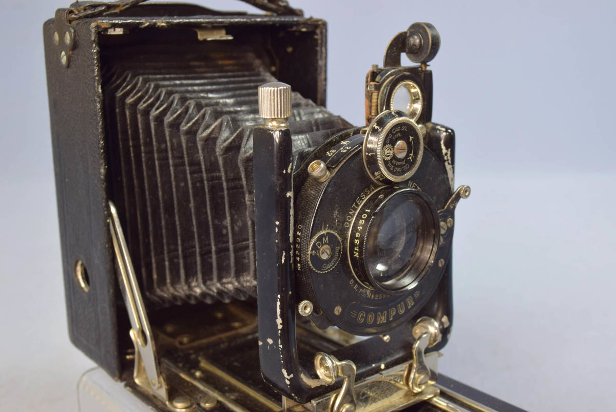 蛇腹式カメラ Contessa Nettel COMPUR コンテッサ ネッテル 独(その他)｜売買されたオークション情報、yahooの商品 ...