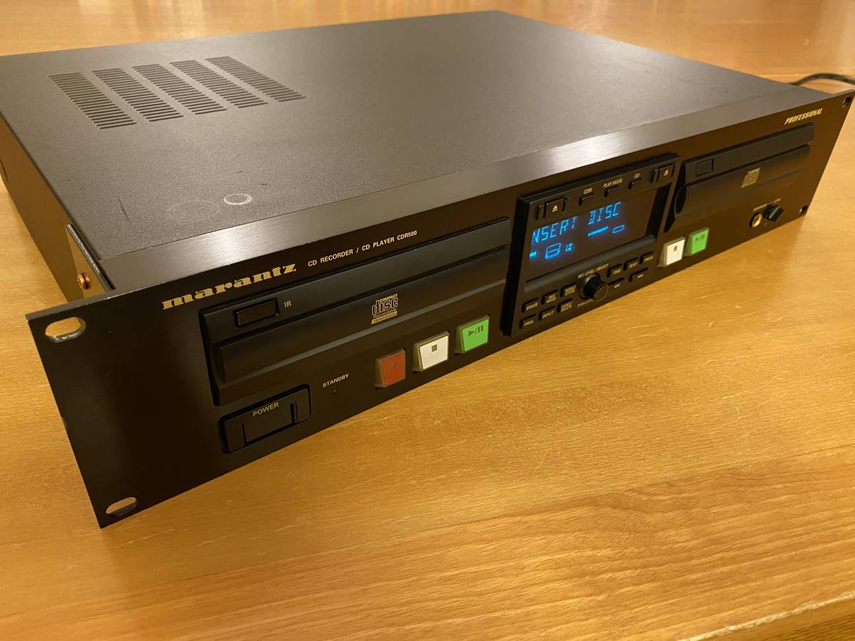 Marantz CDR500 業務用CDプレイヤー/CDレコーダー CDダビング 定価110 000円(マランツ)｜売買されたオークション情報 ...