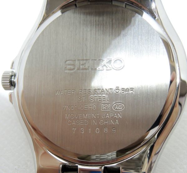 n2070kny SEIKO セイコー SPIRIT スピリット SCXP027 7N01-0EH0 クオーツ 腕時計 5気圧防水 155-220523(スピリット)｜売買されたオークション ...