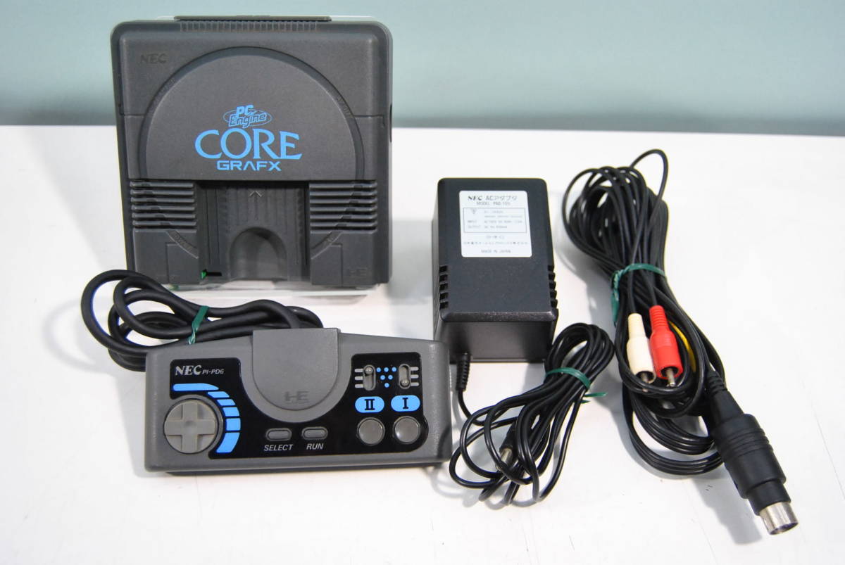 ジャンク NEC PCエンジン CORE GRAFIX コアグラフィックス PI-TG3 本体セット(本体、アクセサリー)｜売買された ...