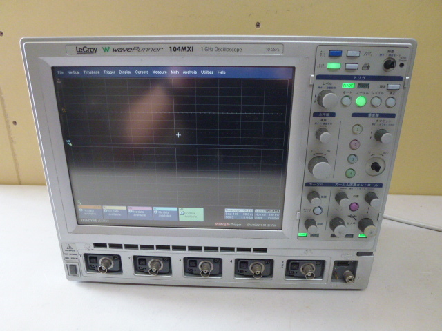 Lecroy WaveRunner 104MXi デジタル オシロスコープ 通電確認済(その他)｜売買されたオークション情報、yahooの商品 ...