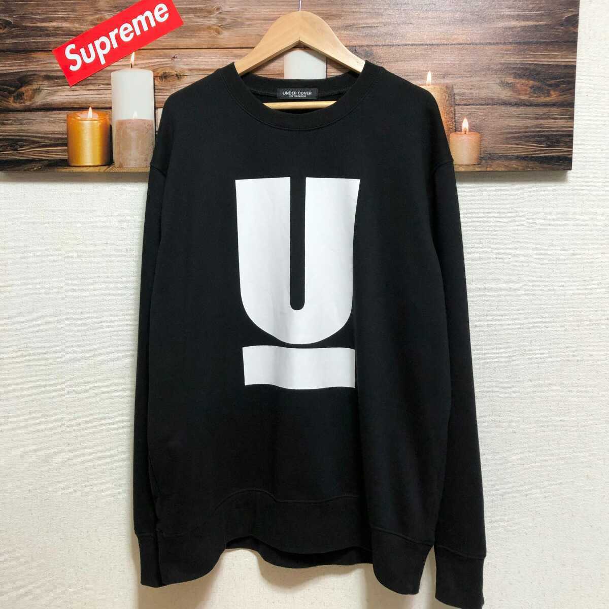 超 アンダーカバー スウェット トレーナー 黒 UNDERCOVER BASIC U LOGO CREWNECK BLACK XL(トレーナー)｜売買されたオークション情報、yahooの商品 ...