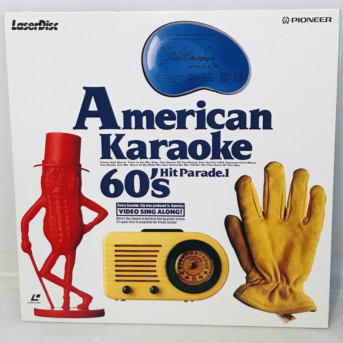 LD アメリカンカラオケ60's HIT PARADE 1 盤面 /ジャケ : NM /NM(レーザーディスク)｜売買されたオークション情報 ...