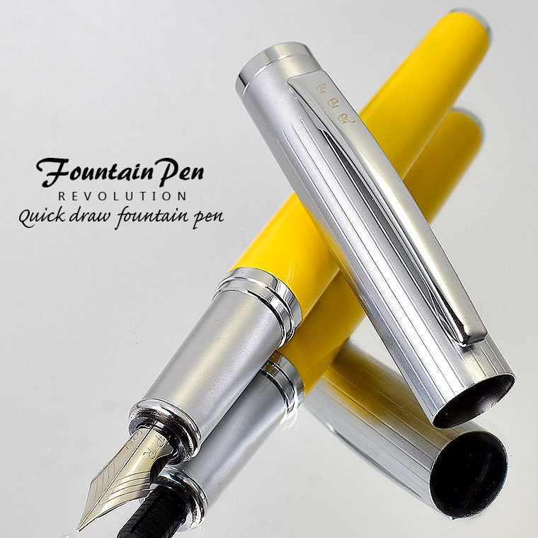万年筆 FPR社 Quickdraw 自由自在な文字幅 スーパーフレックスニブ カリグラフィー 真鍮製 イエロー 黄色 単品発送/QDS-YWS(万年筆一般)｜売買されたオークション情報 ...