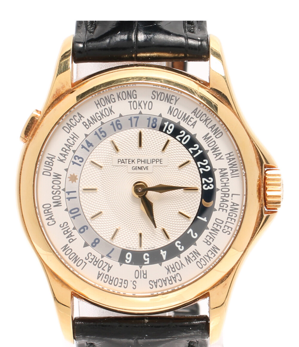 パテックフィリップ 腕時計 K18 ワールドタイム 自動巻き 5110J-001 メンズ PATEK PHILIPPE(パテック フィリップ)｜売買されたオークション情報、yahooの商品情報 ...
