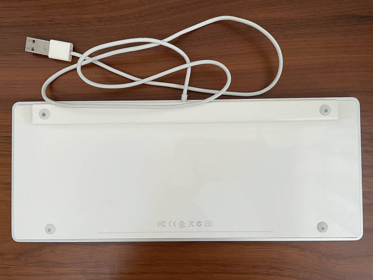 ジャンク品 A1242 アップル 純正 USBキーボード 有線 訳あり Apple keyboard 日本語(キーボード)｜売買された ...