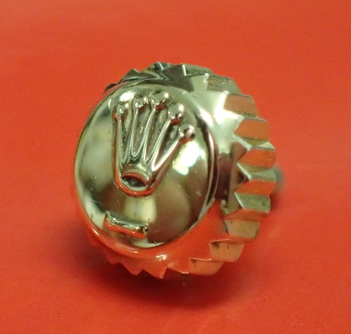 ROLEX ロレックス 純正 600-8 金 リューズ 竜頭 6mm デイトジャスト デイト 1600 1601 1625/3 1803 ...