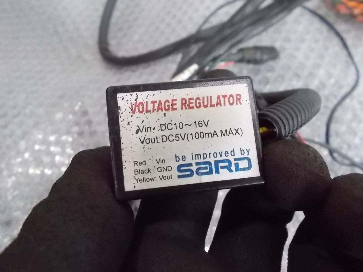サード ST868 スタックメーター STACK ディスプレイシステム マルチメーター ホワイト ハーネス付 SARD-838-N ...