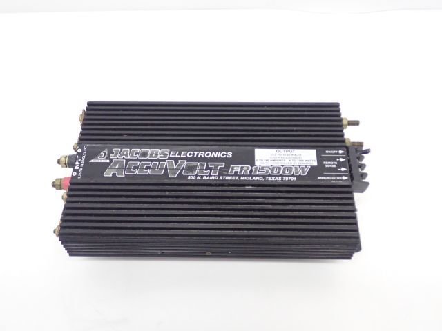 Accuvolt / JACOBS FR1500W アキュボルト ジャコブス 100V 安定化電源 カーオーディオ レギュレーター 66451 ...