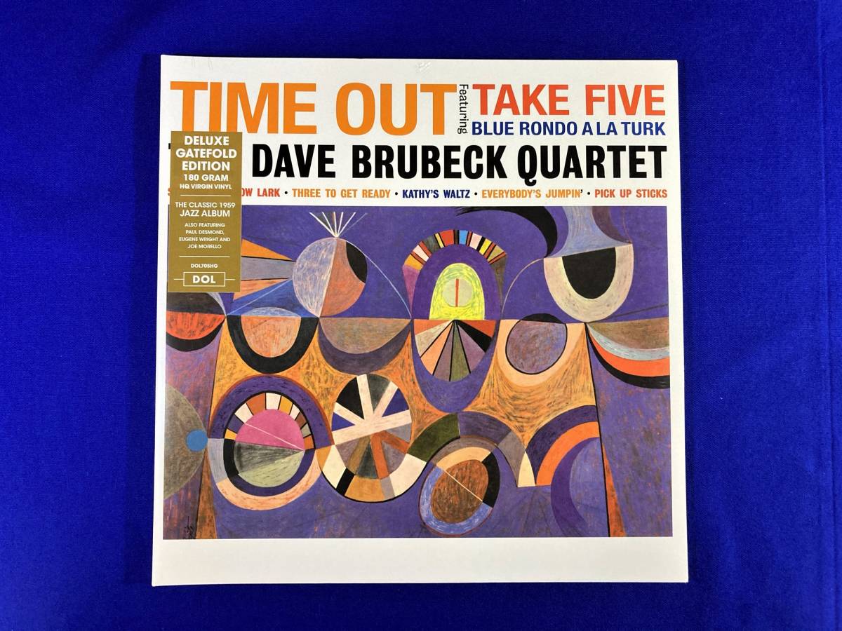 送料500円 LP送料最安値 豪華見開きジャケ UK盤 デイヴ ブルーベック Dave Brubeck Time Out Take Five ...