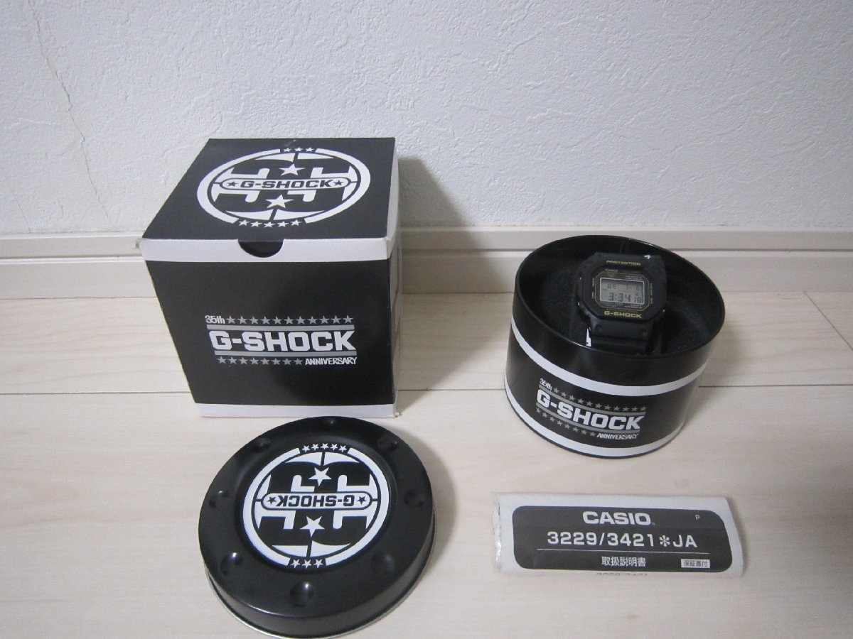 品 CASIO カシオ G-SHOCK 35周年記念限定モデル ANNIVERSARY LIMITED MODELS DW-5035D ...