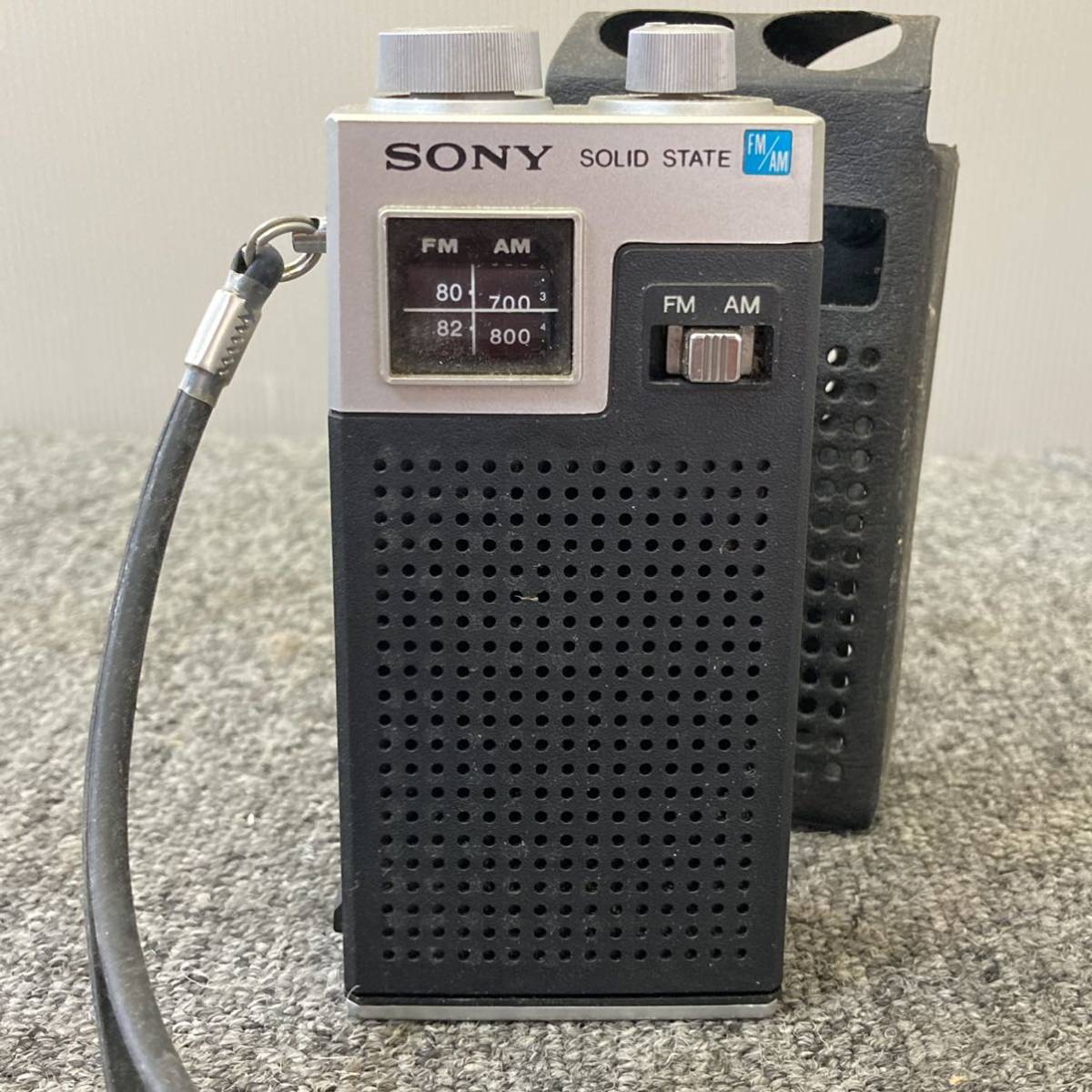 ジャンク動作未確認ケース付きSOLIDSTATE SONY ソニー TFM-4500 AMFMラジオ(一般)｜売買されたオークション情報 ...