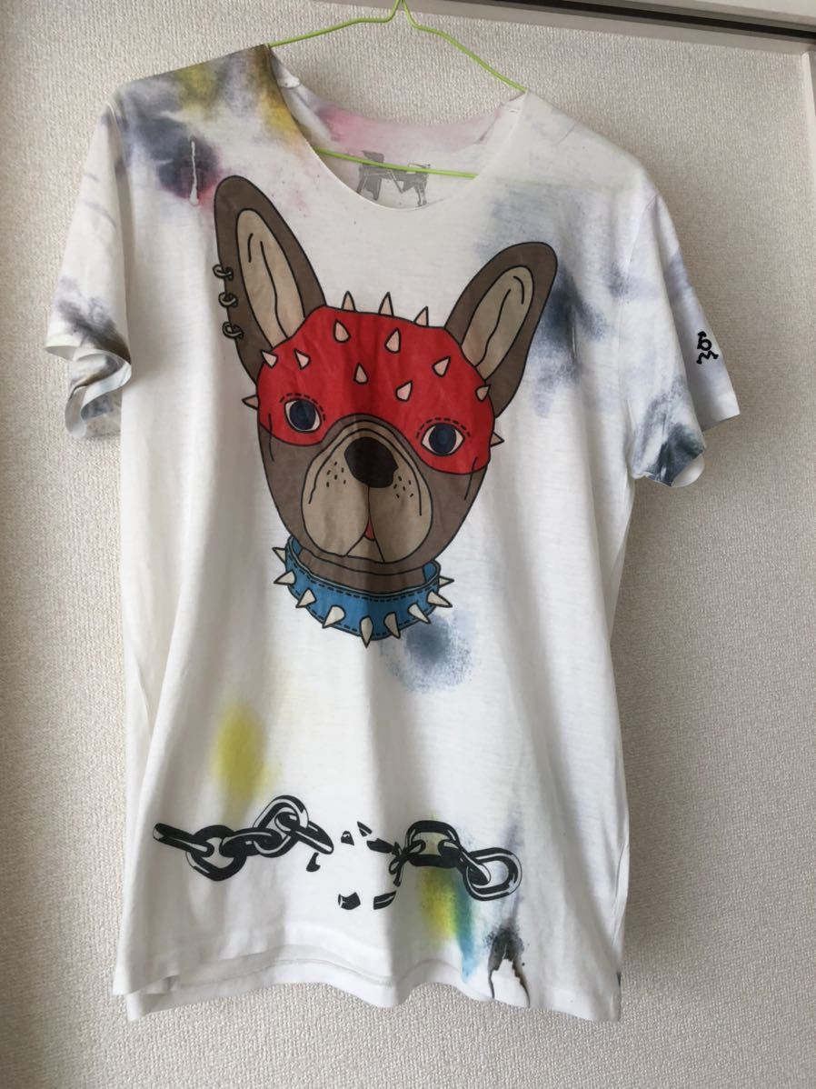 maxsixマックスシックス dogプリントTシャツ限定カットソーonemade vivienne(ヘンリーネック)｜売買されたオークション情報、yahooの商品情報をアーカイブ公開 ...