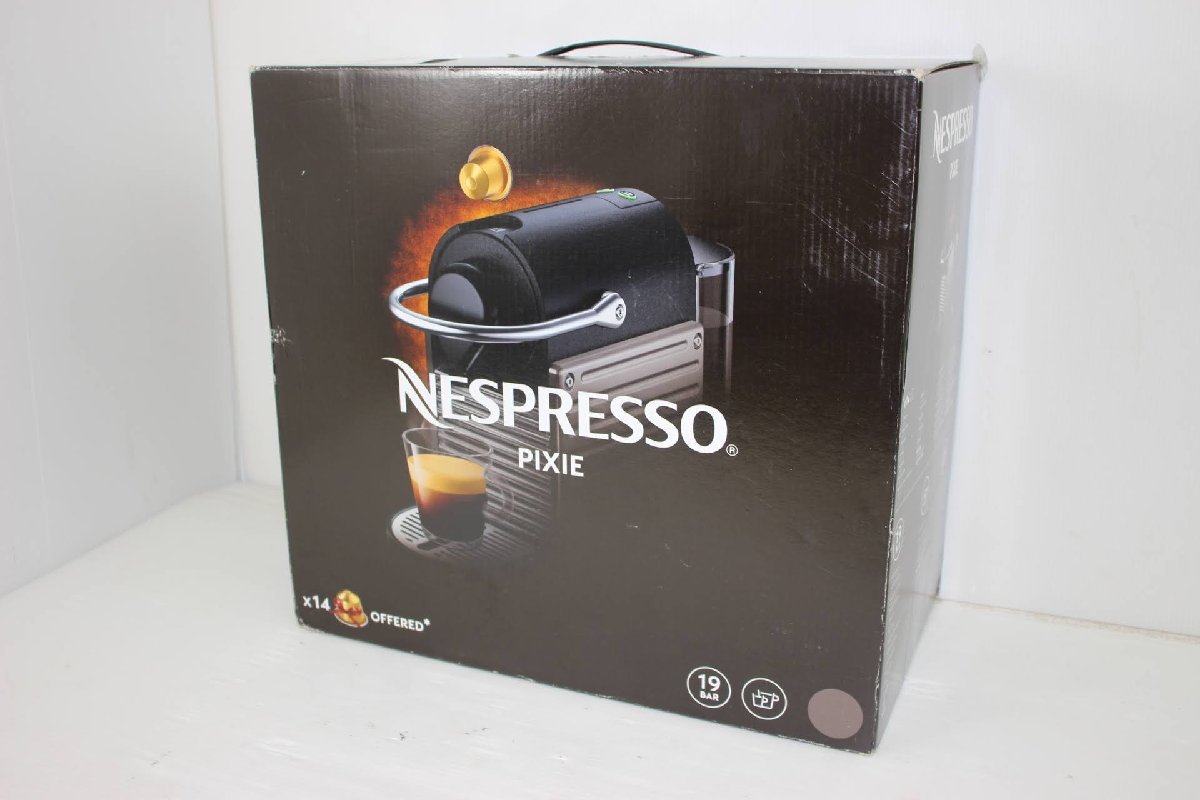 1円スタート G204 NESPRESSO PIXIE カプセル式コーヒーメーカー ピクシーツーチタン C61-TI-W(コーヒーメーカー一般)｜売買されたオークション情報、yahooの商品 ...