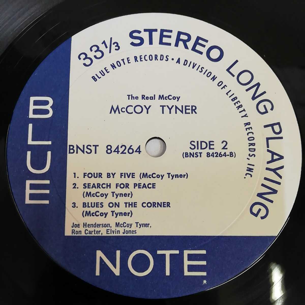 1_ LP ザ リアル マッコイ マッコイ タイナー BST-84264 マッコイ タイナー四重奏 帯なし ライナー有り McCOY YNER ...