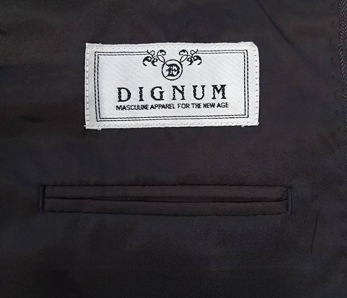 DIGNUM ディグナム メンズスーツ上下セット チャコールグレー サイズAB7 LL相当 01(XLサイズ以上)｜売買されたオークション情報 ...