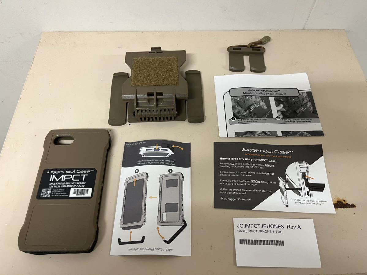 Juggernaut Case PALS Armor Plate Carrier Phone Mount S IMPCT iPhone 7 ...